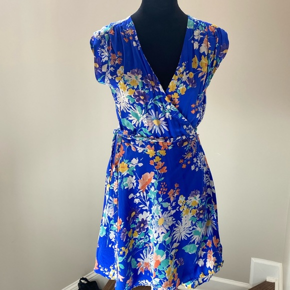 Yumi Kim | Dresses | Yumi Kim Soho Mixer Wrap Dress Royal Blue ...